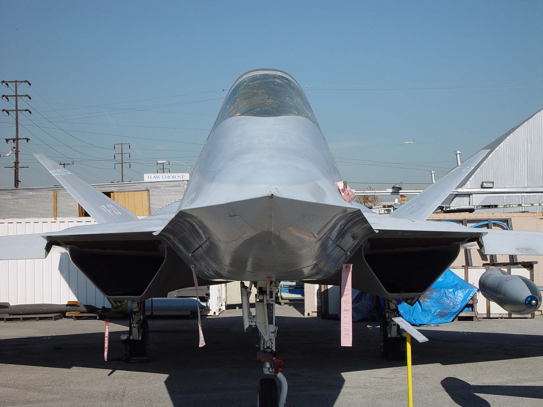 Northrop Yf 23 Black Widow Ii Western Museum Of Flight Photo Walk Around Image 29